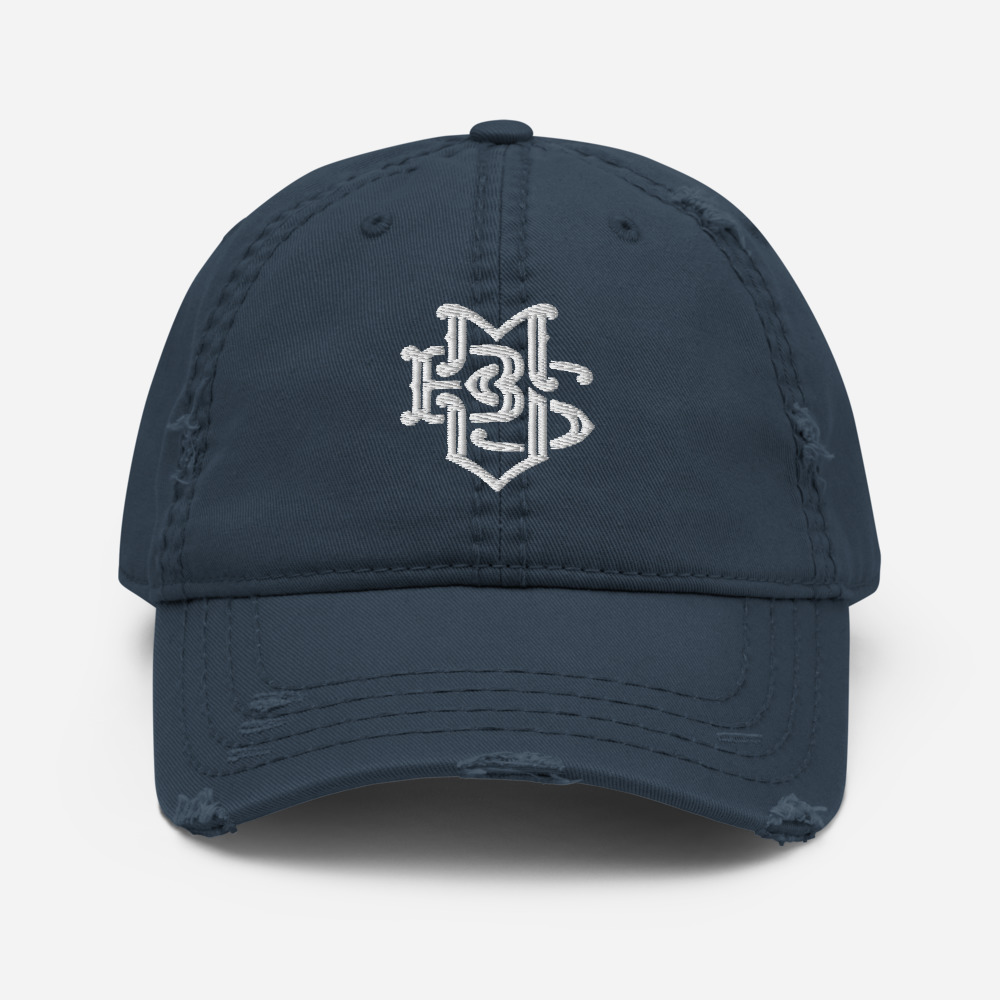 Distressed Dad Hat Mississippi Valley Blues Society Distressed Dad Hat Mississippi Valley Blues Society