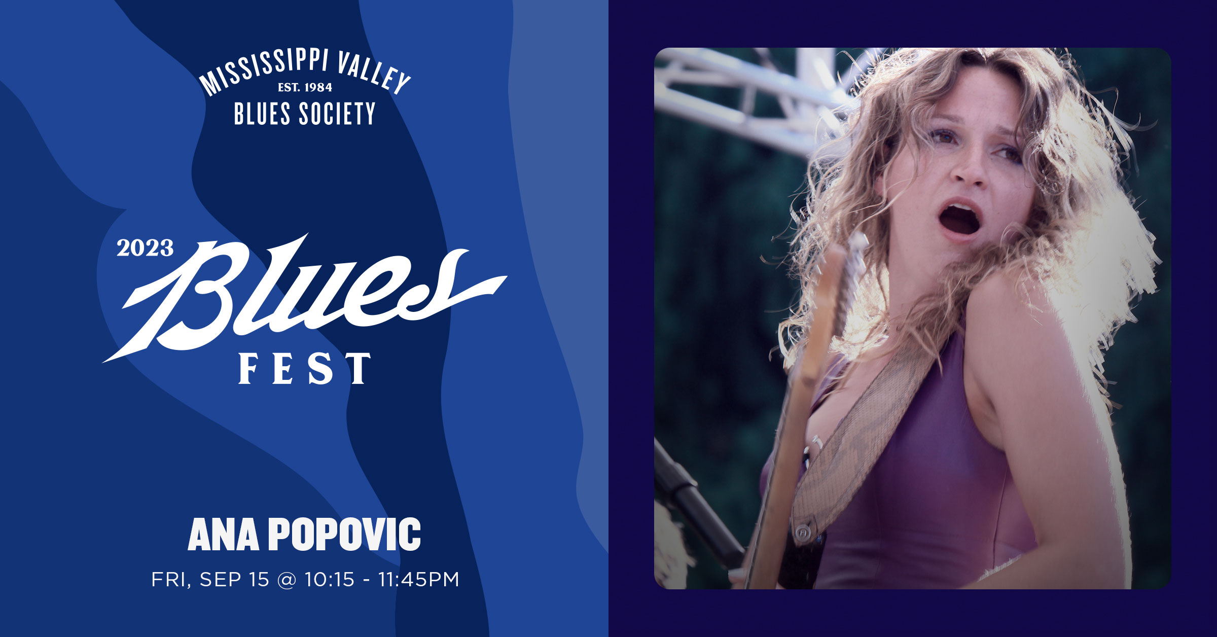 Ana Popovic - Mississippi Valley Blues Society